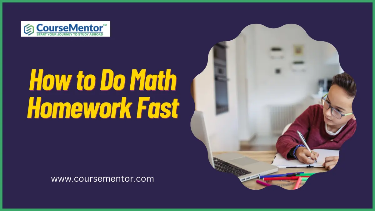 How To Do Math Homework Fast An Expert Guide 